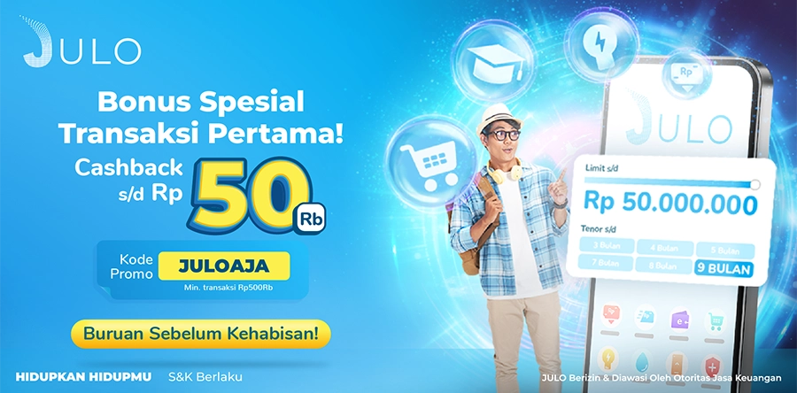 Promo JULO - Dapatkan Diskon dan Cashback Menarik!